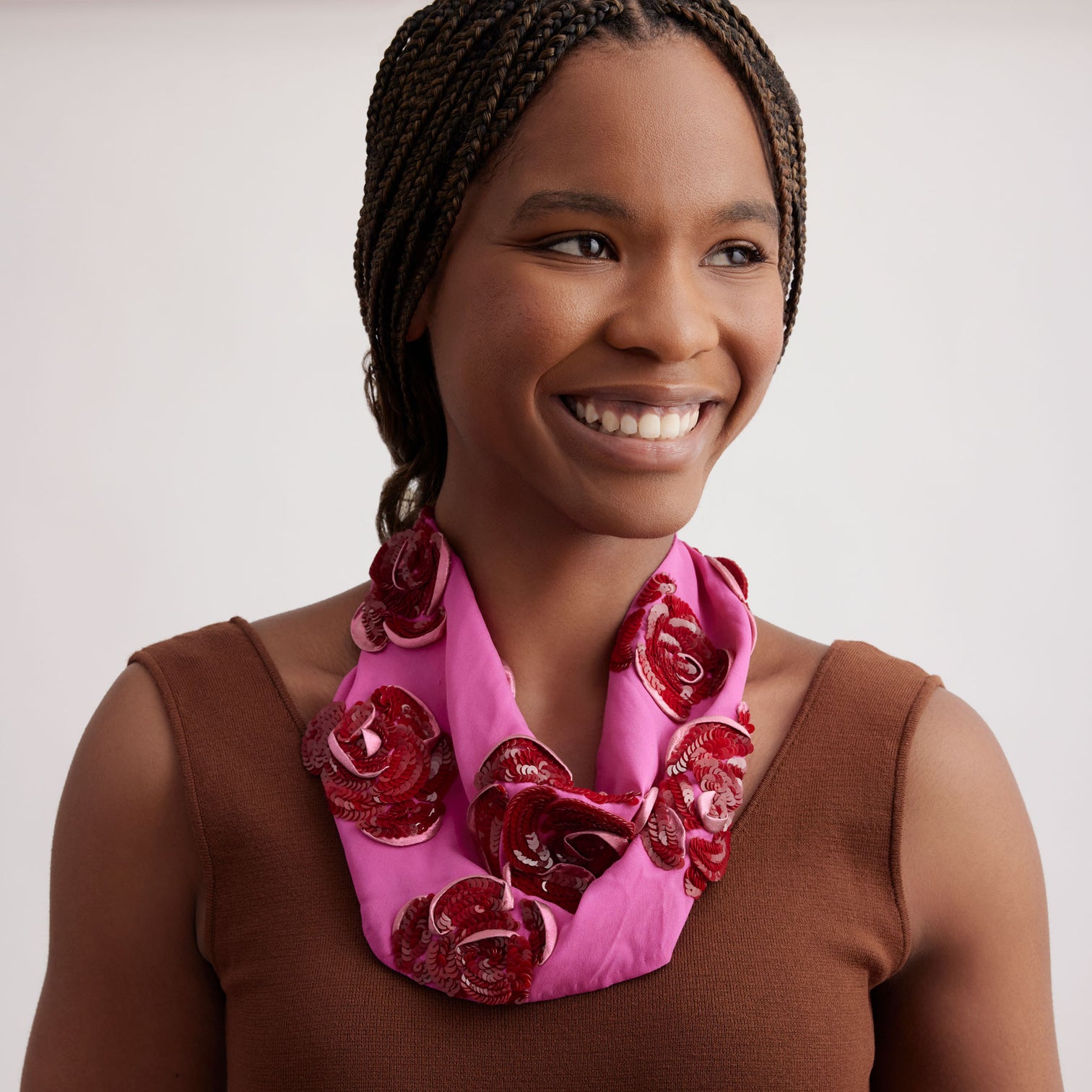 Scarf Necklaces - Beaded Scarf Necklaces & Bandanas | Mignonne Gavigan
